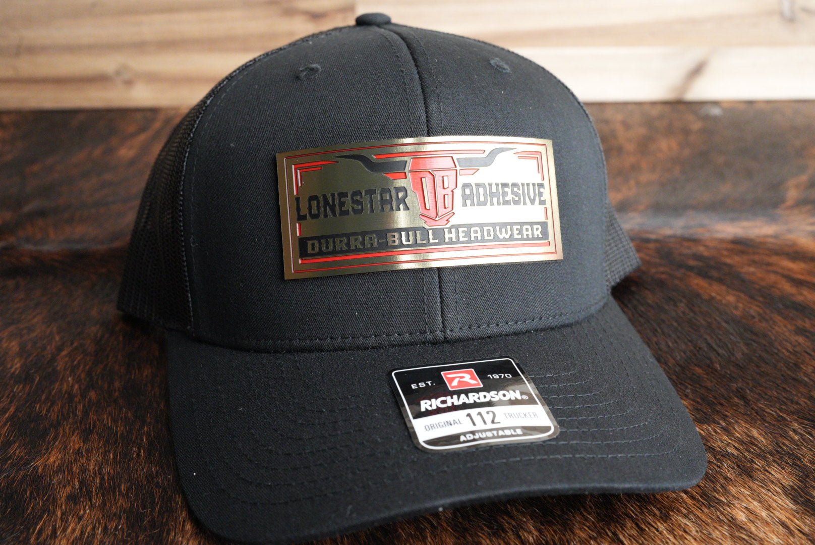 Acrylic: Antique Gold / Black / Red TriLayer Durra-Bull™ Laserable Pan – MKR Supply